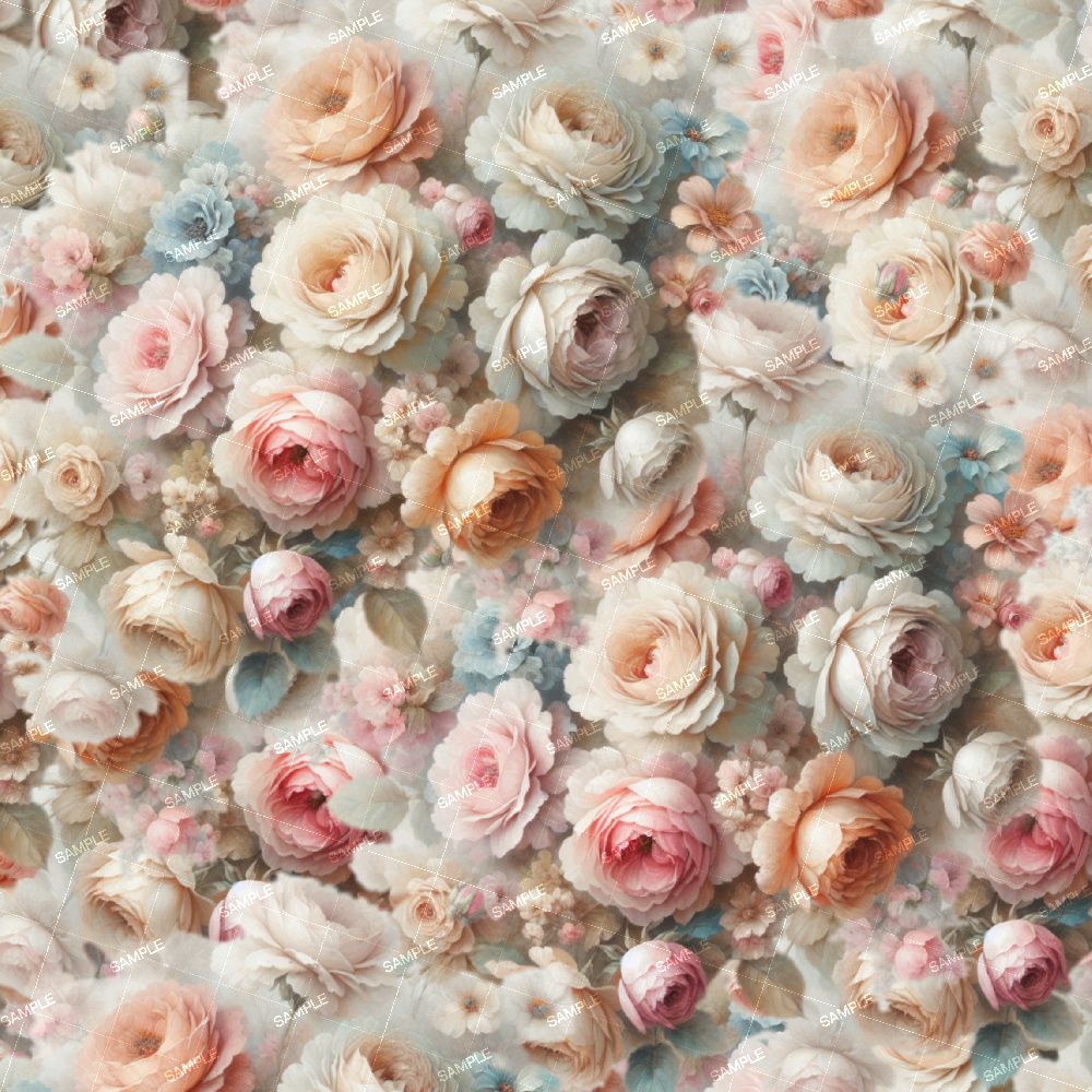 Pastel Victorian Flowers – Pattern Crew