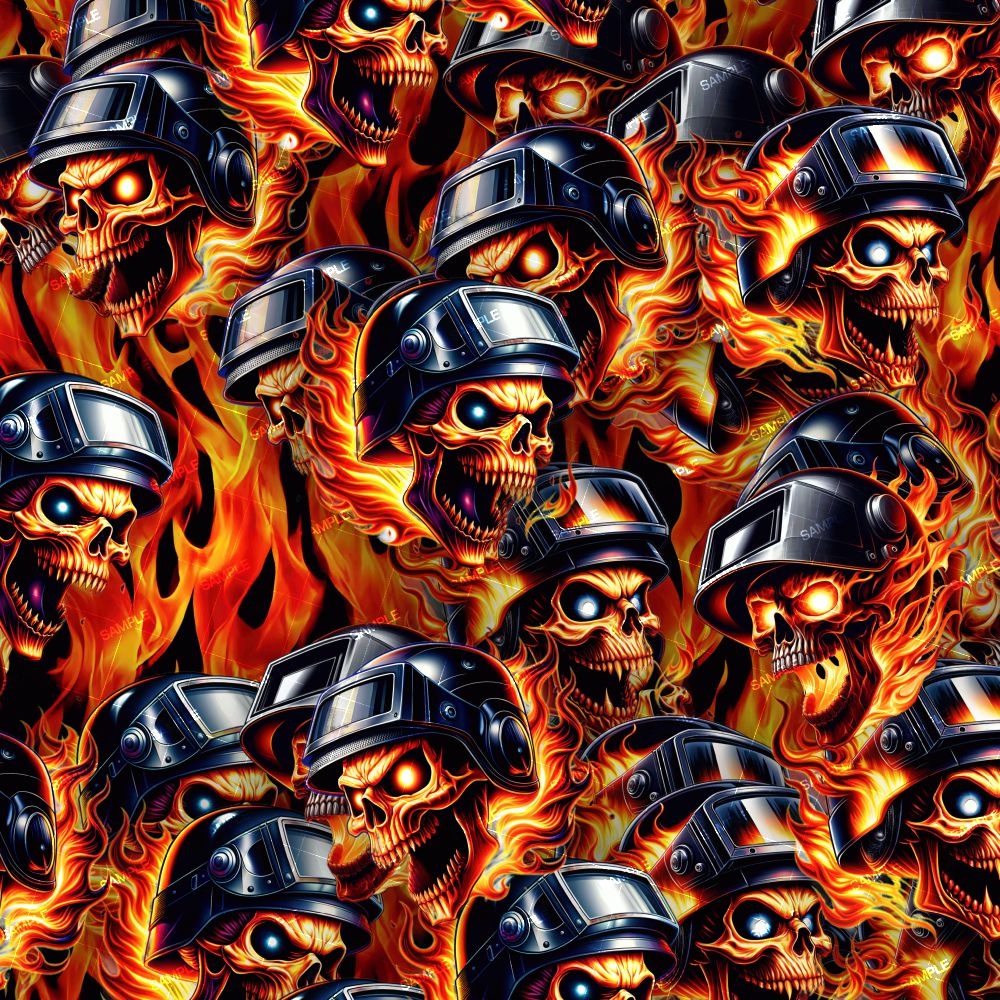 Flaming Welders Skulls 42 – Pattern Crew