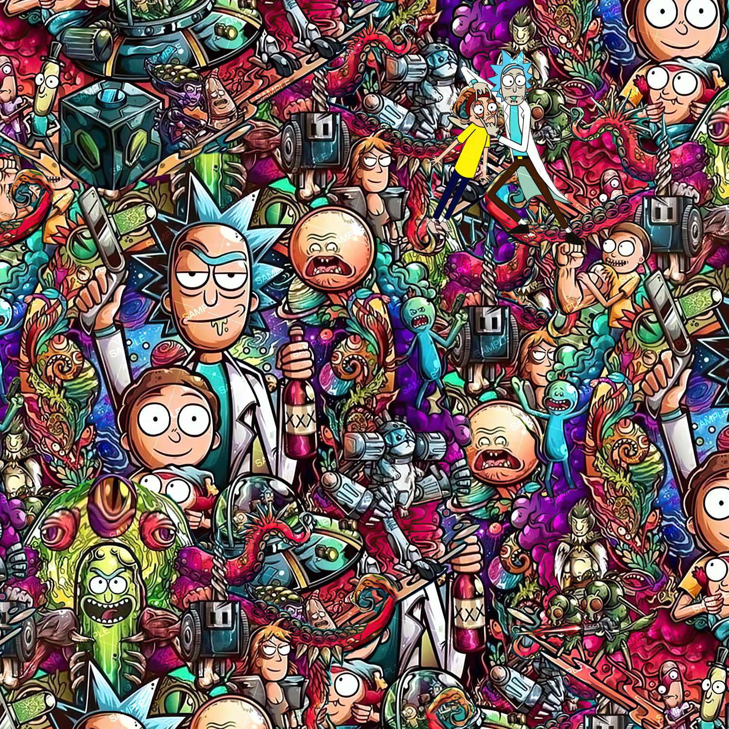 Rick and Morty – Pattern Crew