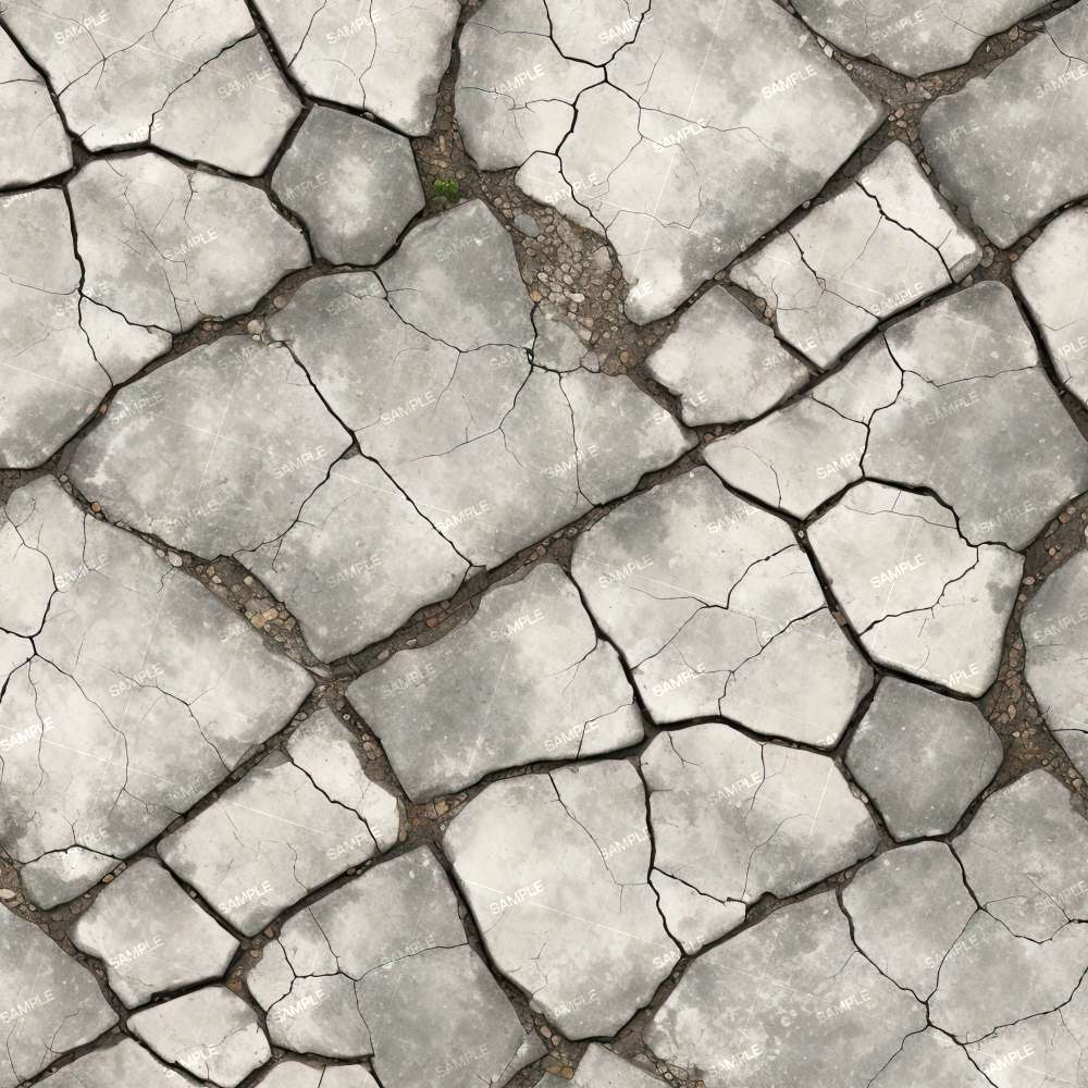 Cracked Concrete Pavement – Pattern Crew