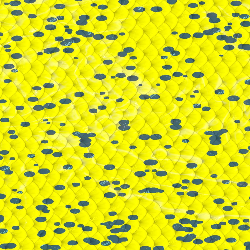 Yellow Mahi Scales – Pattern Crew