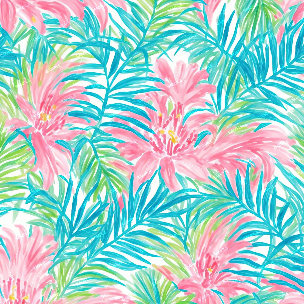 Lilly Pastel Palm Fronds – Pattern Crew