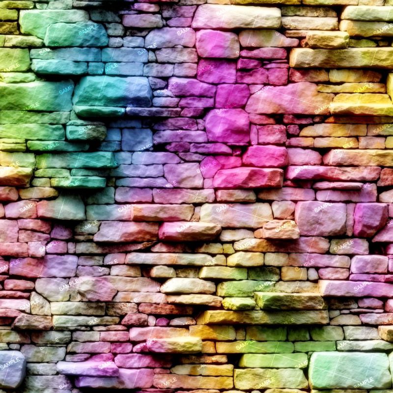 Multicolored Stone Wall 42 – Pattern Crew