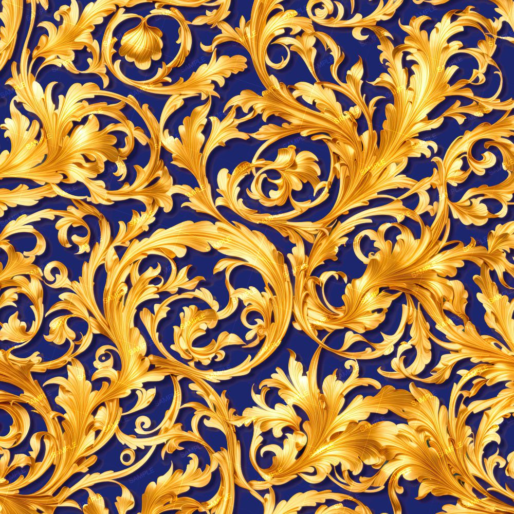Gold Scrollwork 25 – Pattern Crew
