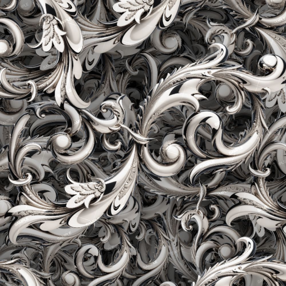 Chrome Scrollwork 22 – Pattern Crew