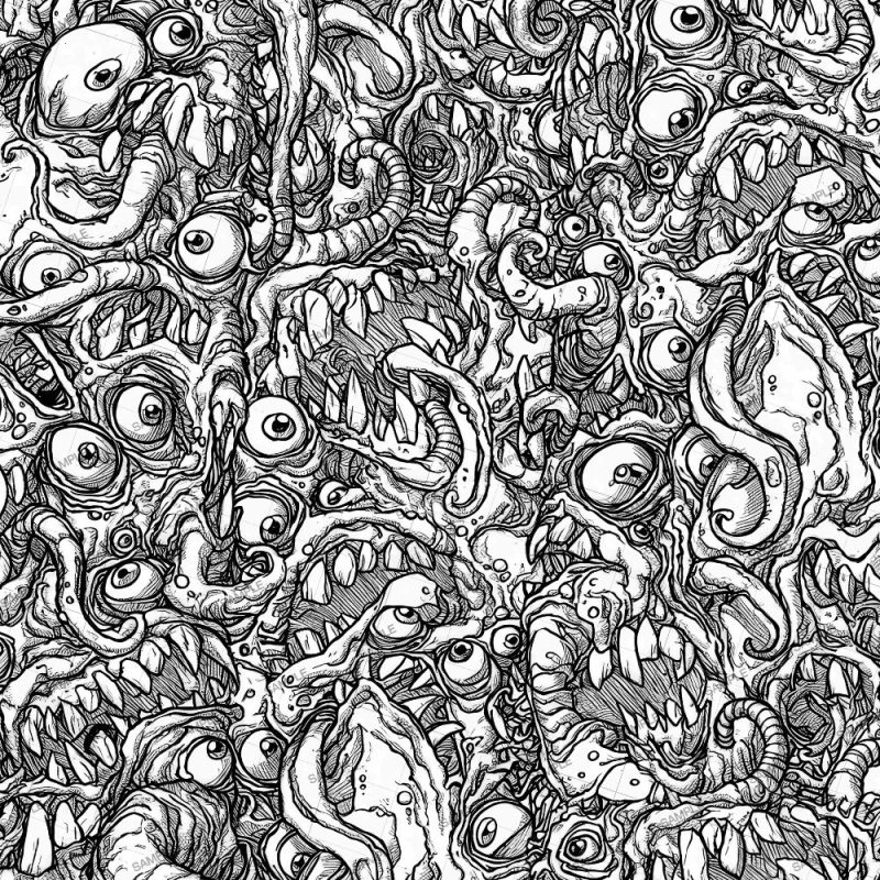 Monsters Under My Bed – Pattern Crew