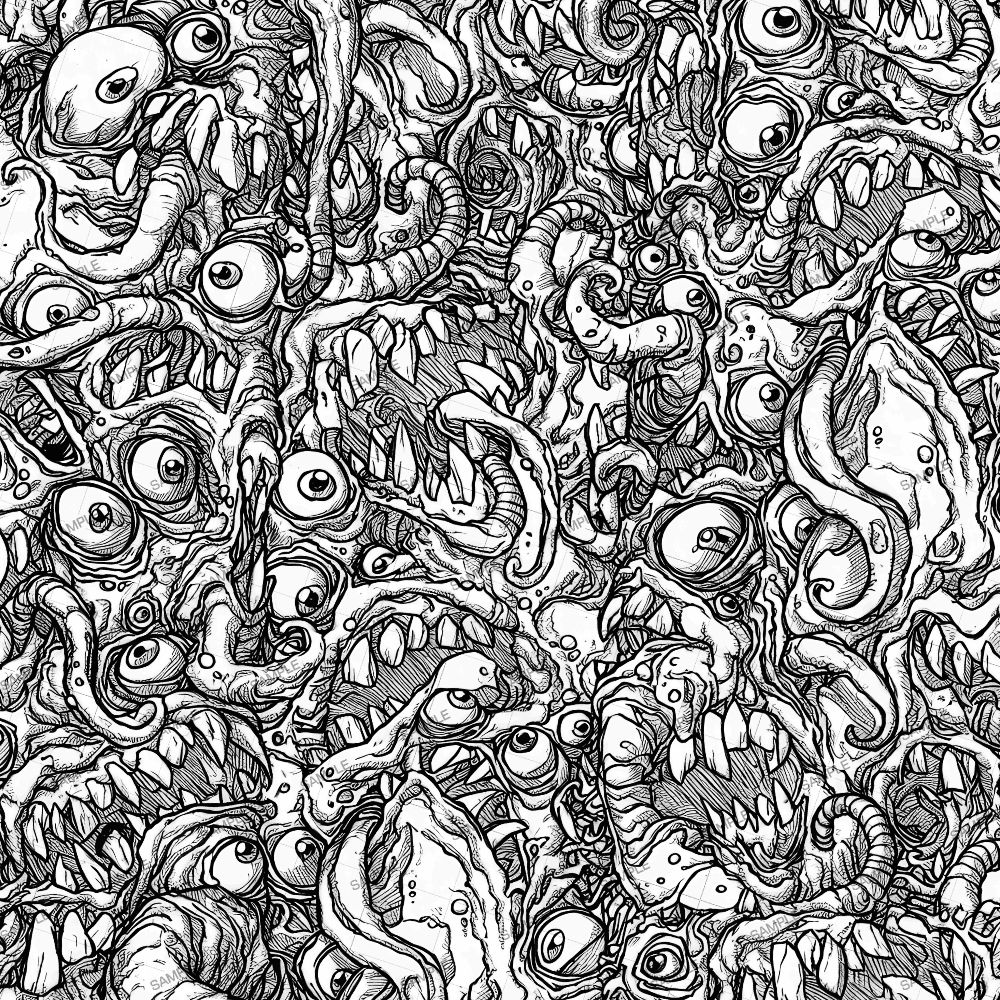 Monsters Under My Bed – Pattern Crew