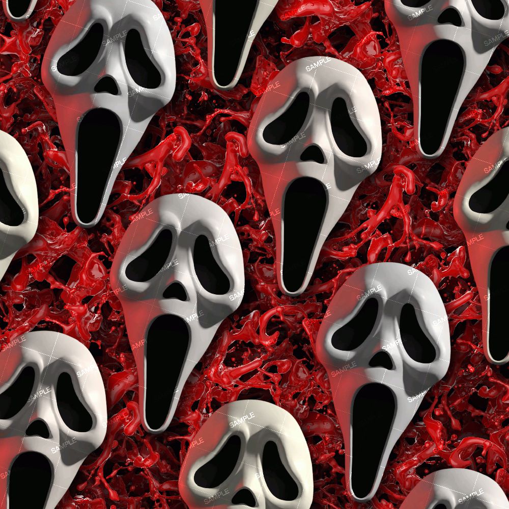 GhostFace Mask Blood – Pattern Crew