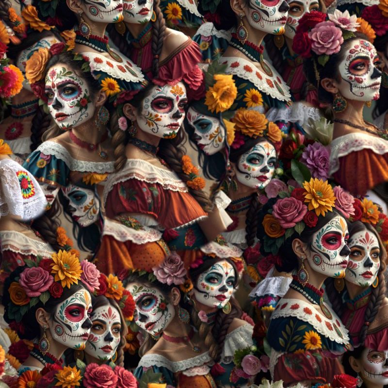 Sugar Skull Muerto de Dias – Pattern Crew
