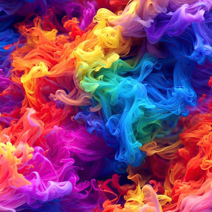 Rainbow Colored Smoke – Pattern Crew