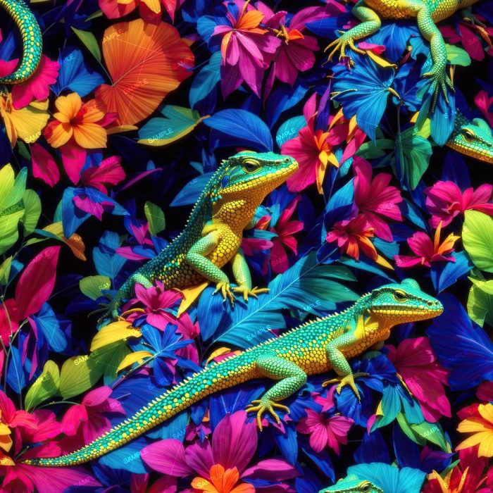 Tropical Lizards 42 – Pattern Crew